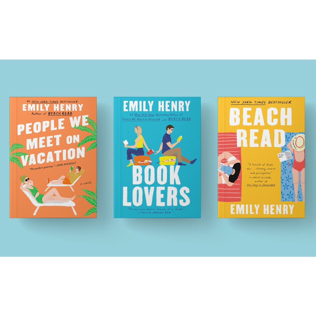 People We Meet on Vacation , Book Lovers , Beach Read by: Emily Henry ...