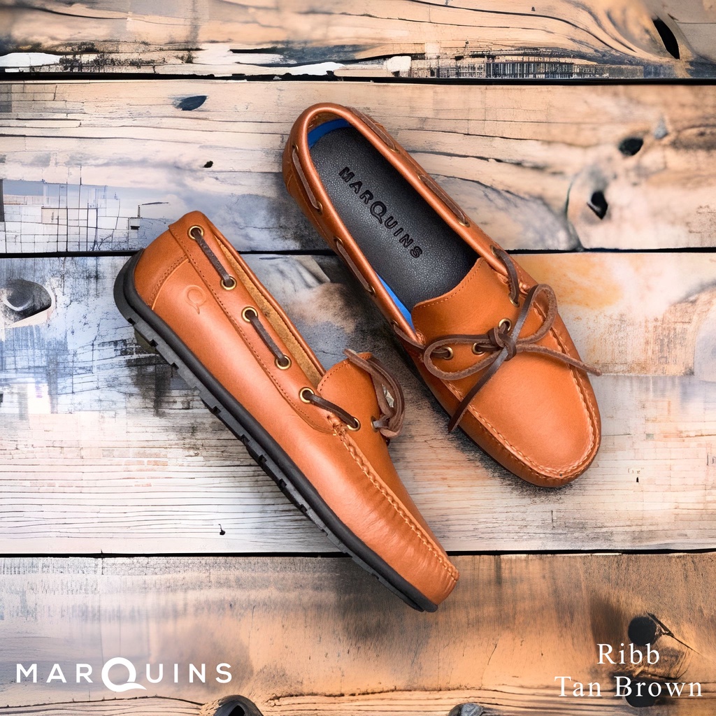 Marquins Genuine Leather Loafers for MEN - Ribb (7 colors available ...