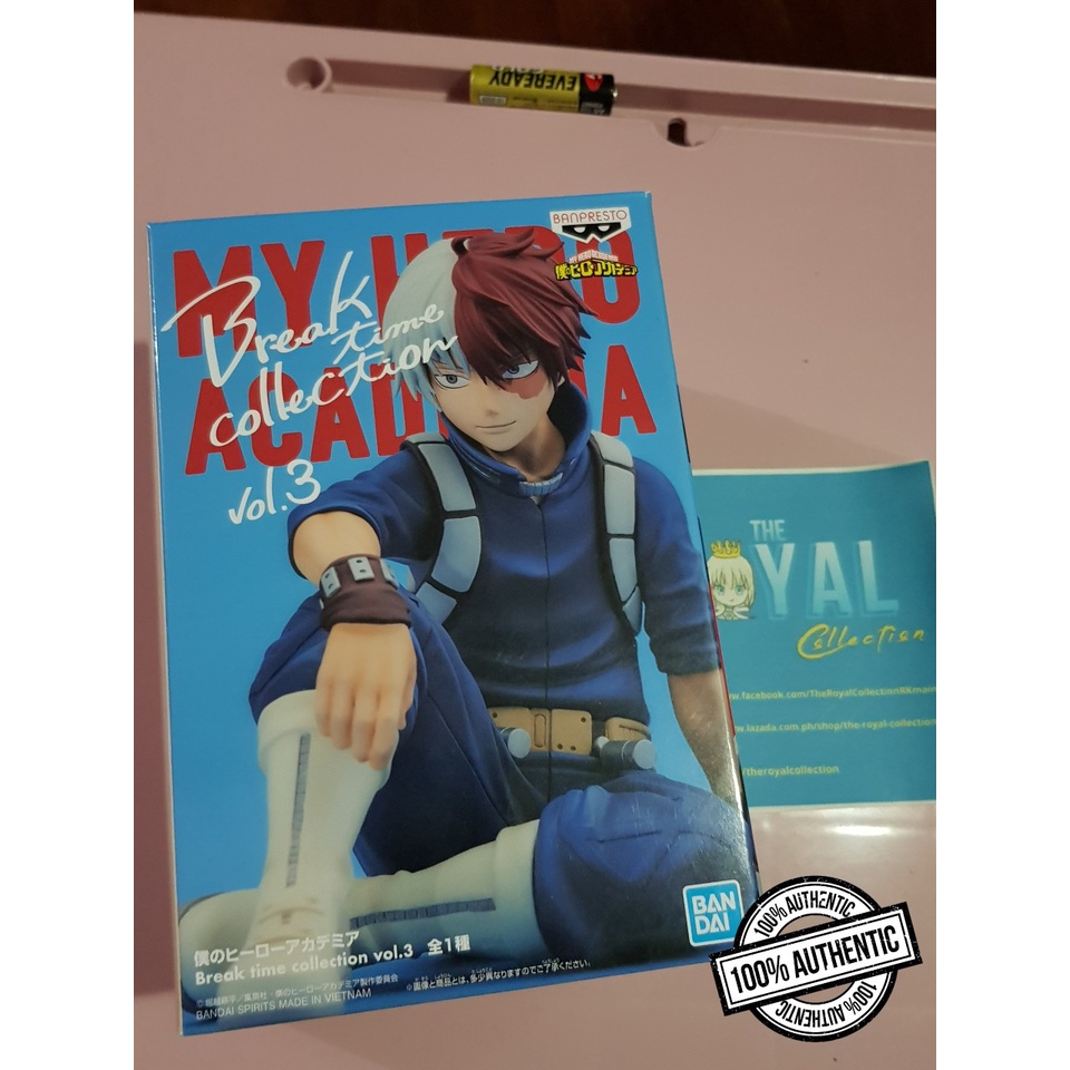 My Hero Academia Break Time Collection Vol. 3: Shoto Todoroki | Shopee ...