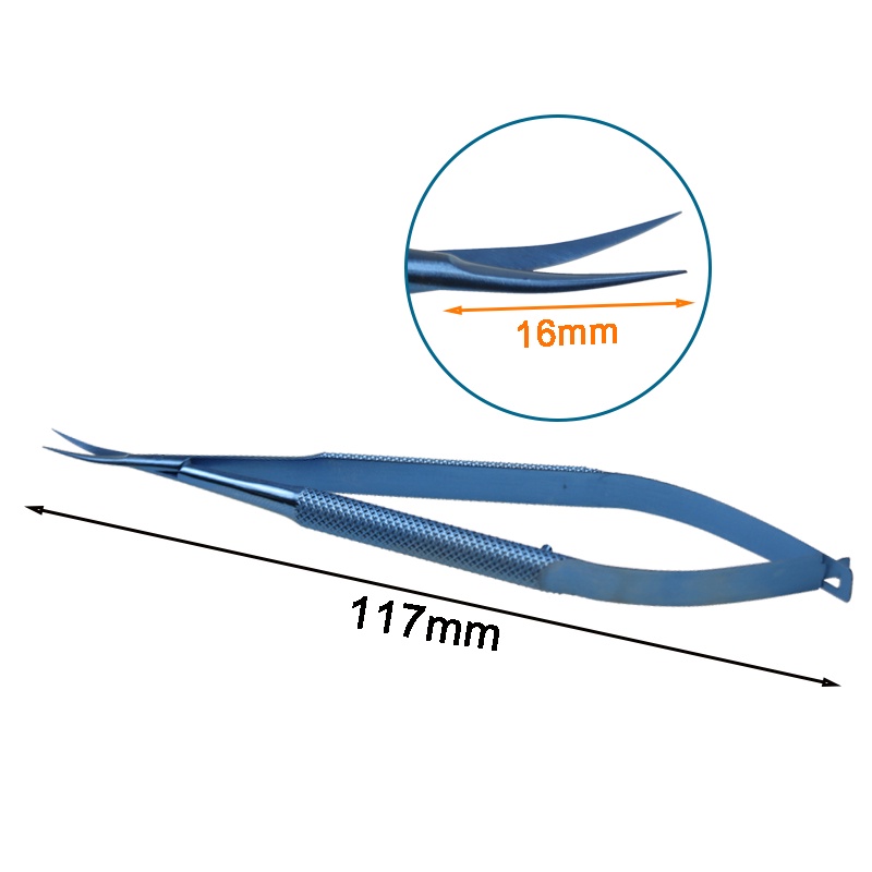 Conjunctival Scissors Autoclavable Ophthalmic Curved Scissors ...