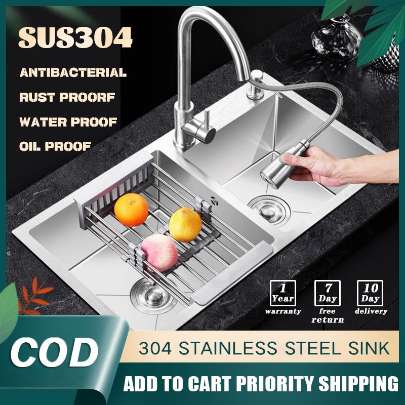 Kitchen sink 304 stainless steel sink thickness 3.0MM kitchen sink 81* ...