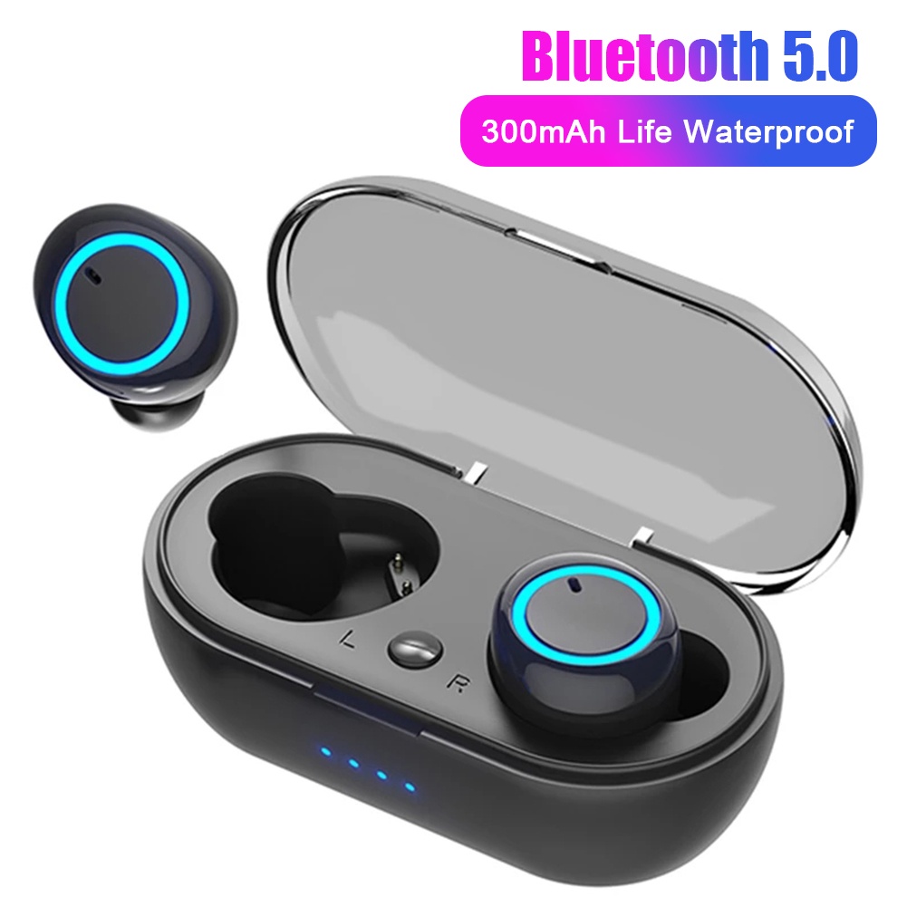 [Hot Sale] Y50 TWS 5.0 Wireless Bluetooth Earphone Headset Mic Sports ...