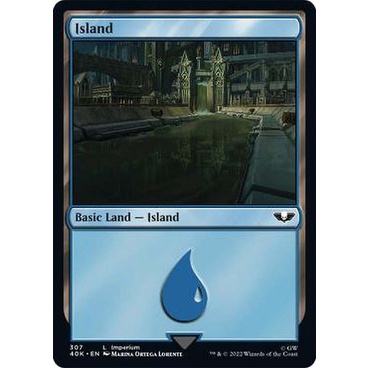 Magic the Gathering | Warhammer 40K - Universes Beyond - Basic Lands ...