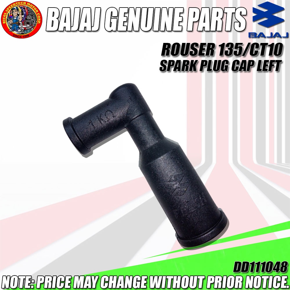 SPARK PLUG CAP Rouser 135 180 CT100 Boxer CT150 CT125 (KMC) (GENUINE ...