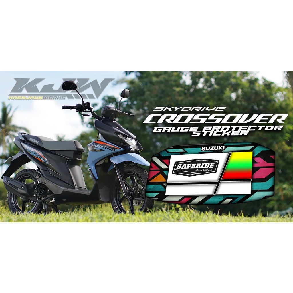 Gauge Protector Sticker Film For Suzuki Skydrive Crossover Saferide ...