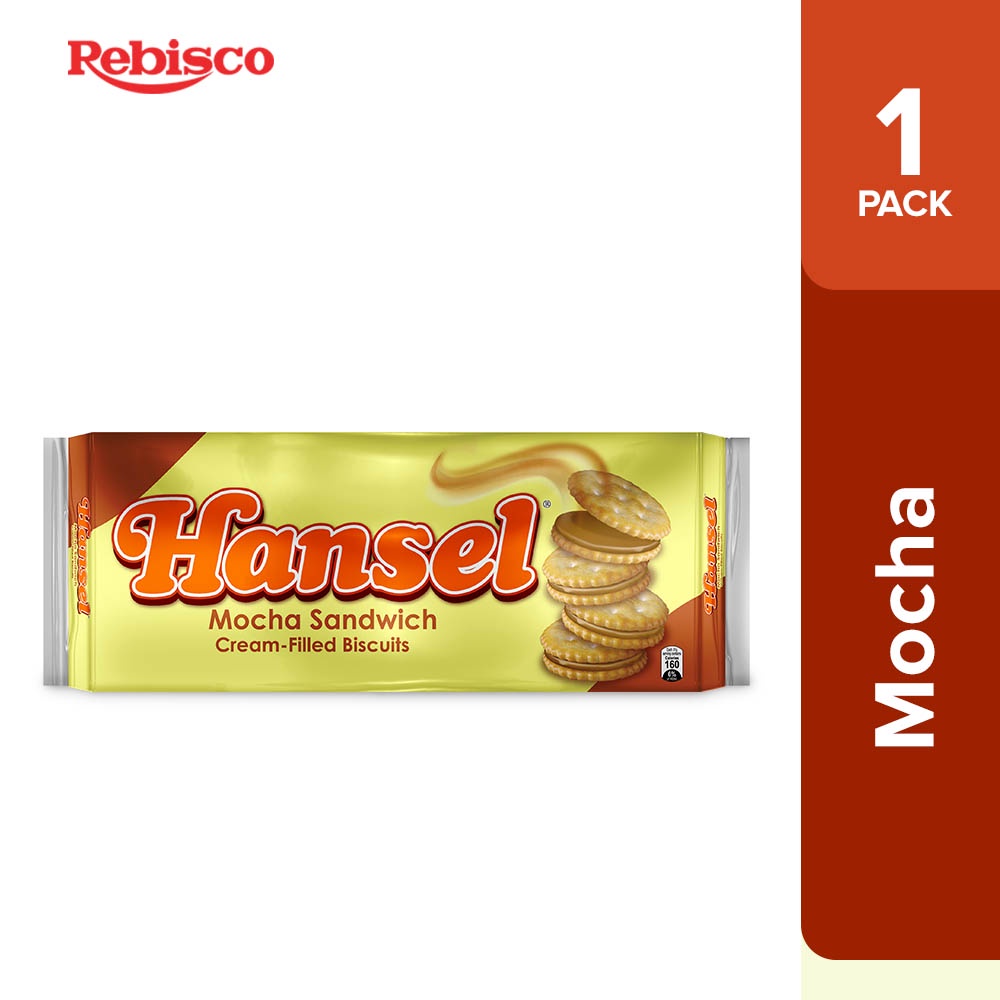 Hansel Sandwich Mocha 31g x 10pcs | Shopee Philippines