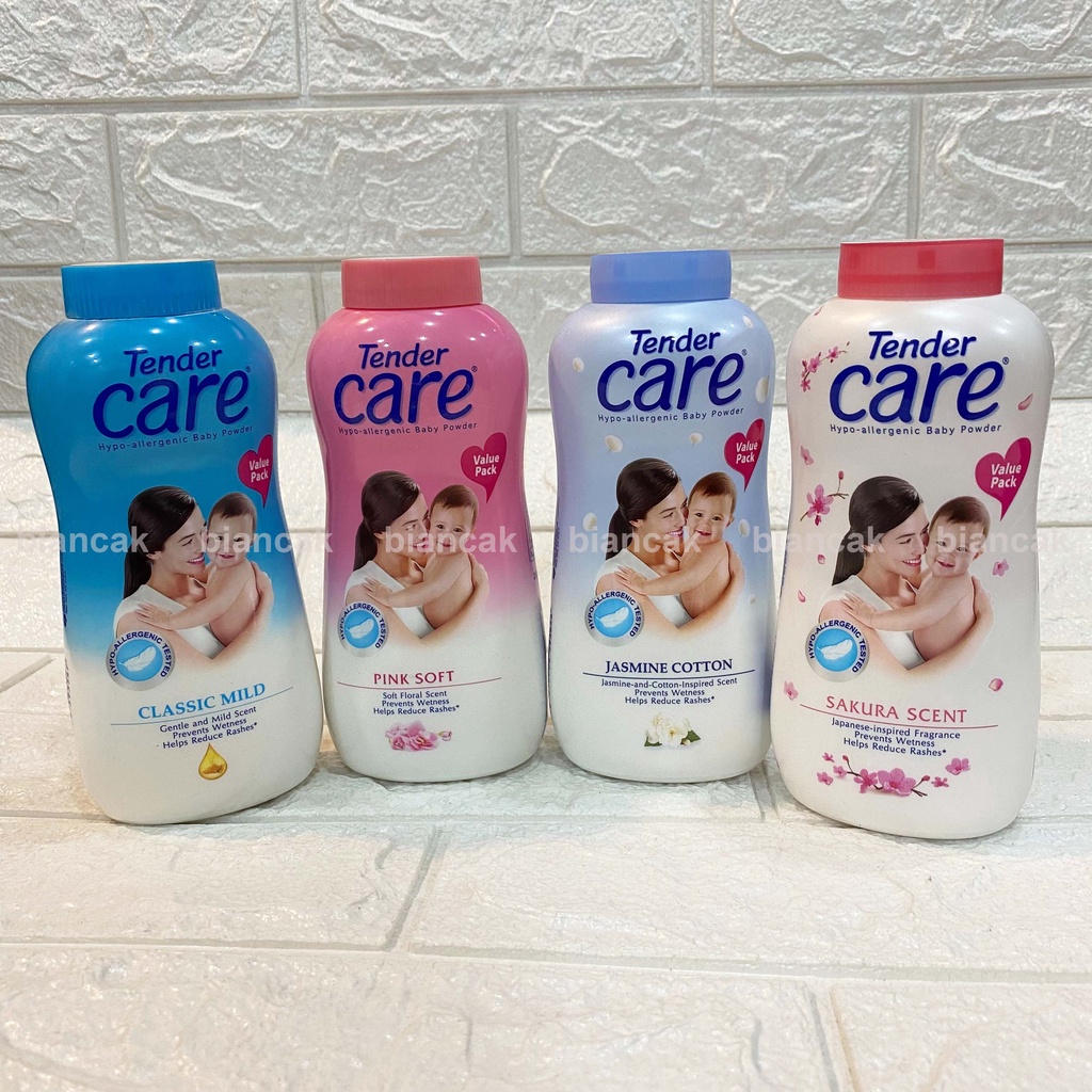 TENDER CARE BABY POWDER 50G 100G 200G CLASSIC PINK SAKURA (BEAUTY SECTION) | Shopee Philippines