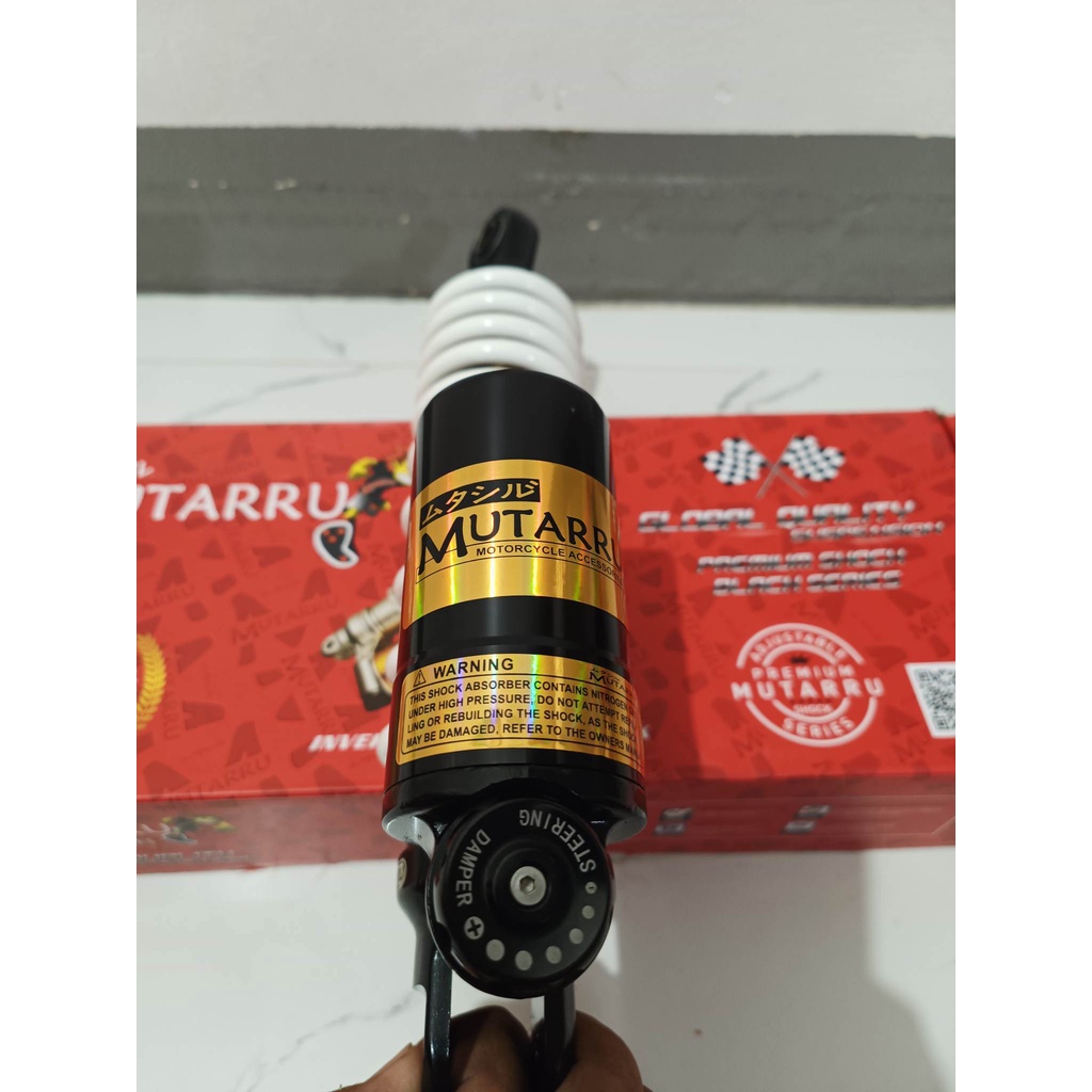 MUTARRU REAR SHOCK INVERTED GOLD SERIES / PREMIUM SERIES V2 300MM 310MM ...