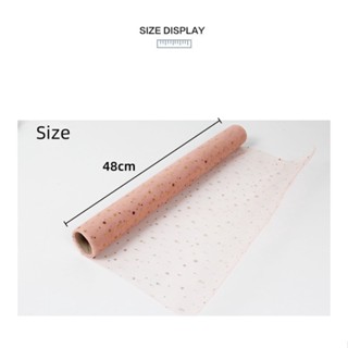 Star and moon gauze flower wrapping paper Flower Bouquet Lace Gauze ...