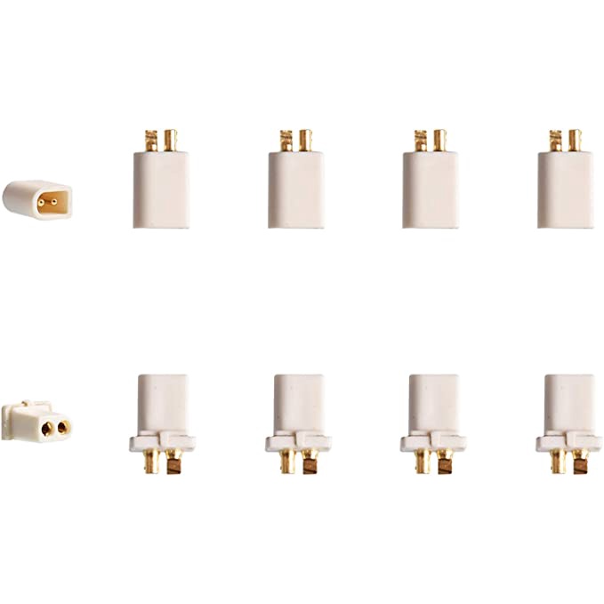 BETAFPV 10pcs BT2.0 Connectors Set Male Female 1.0 Banana Connector for ...