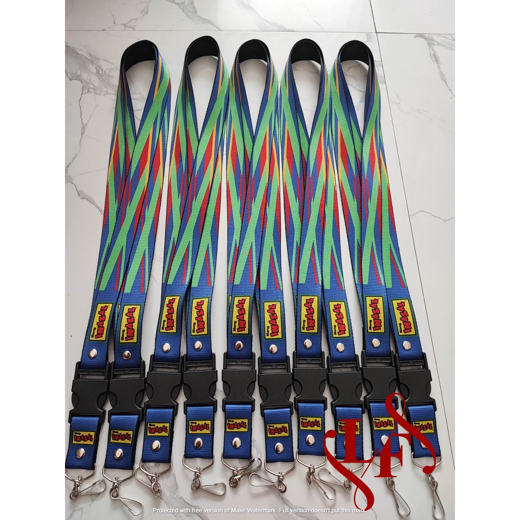 Mang Inasal Blue Design ID Lace Lanyard | Shopee Philippines