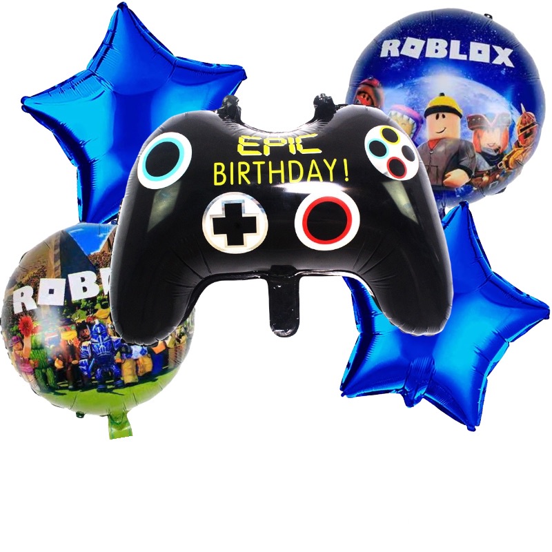 5in1 Roblox Theme Party Foil Balloons / Sold per pack /Roblox Theme ...