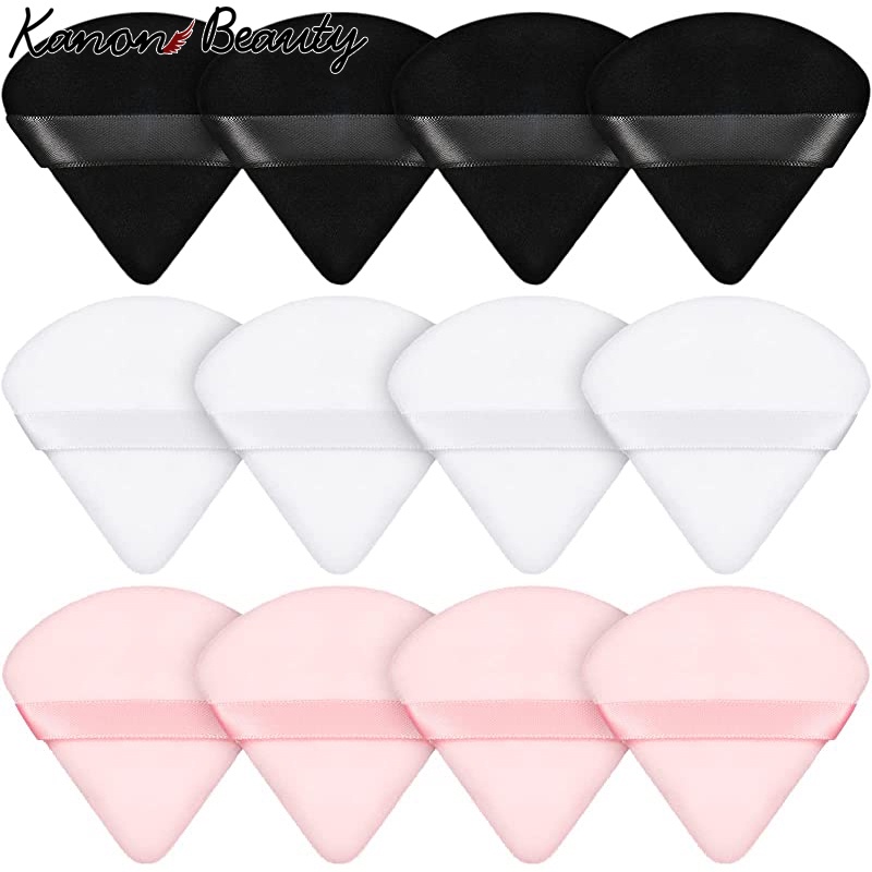 Powder Puff Face Soft Triangle Makeup Tool Loose Powder Body Powder ...