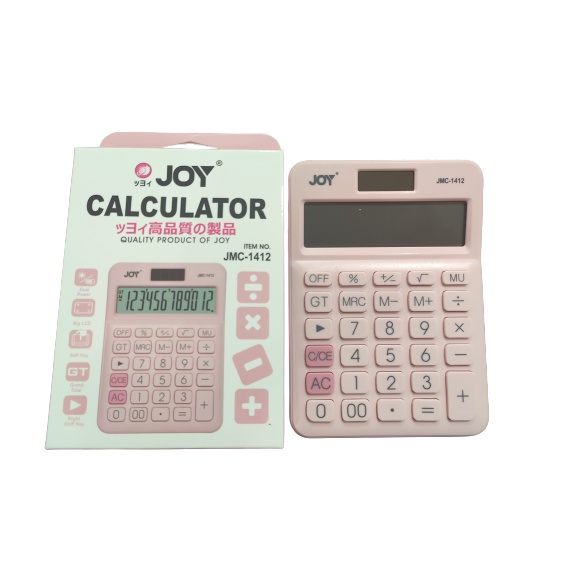 Calculator 12digits [Joy] #1412 | Shopee Philippines