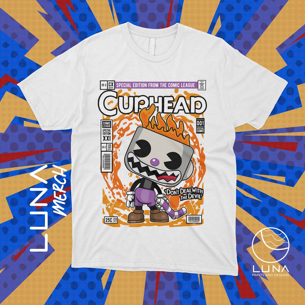 Pop Art - Cuphead - Evil Cuphead - Funko pop Chibi Shirt for Kids and ...