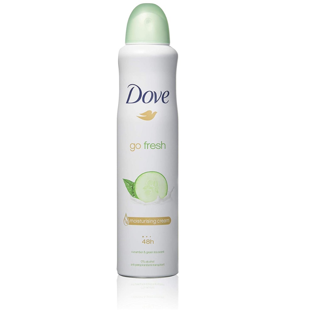 Dove Go Fresh Cucumber & Green Tea Anti-Perspirant Deodorant Spray, 3.8 ...