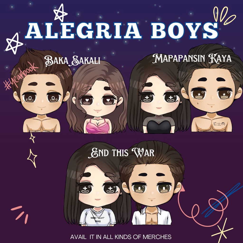 Jonaxx Stories Lovers Acrylic Standees (Chibis only!) (Alegria x ...