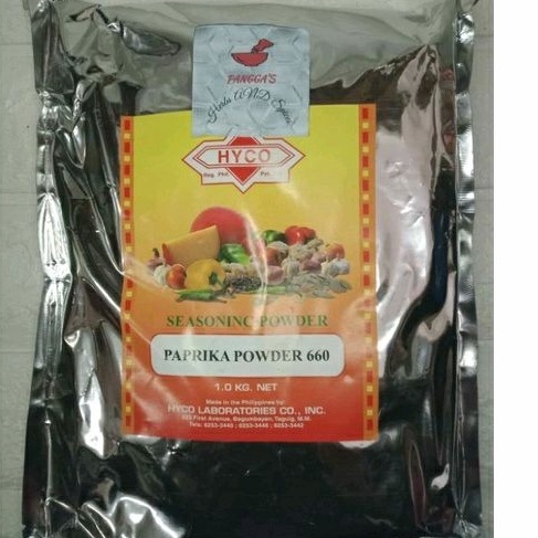 HYCO PAPRIKA POWDER (Available 1kilo/500g/250g) | Shopee Philippines