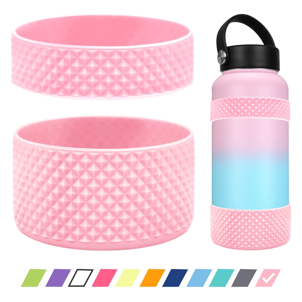 Diamond Textured Silicone Sleeve and Center Ring Set for Voss Flask ...