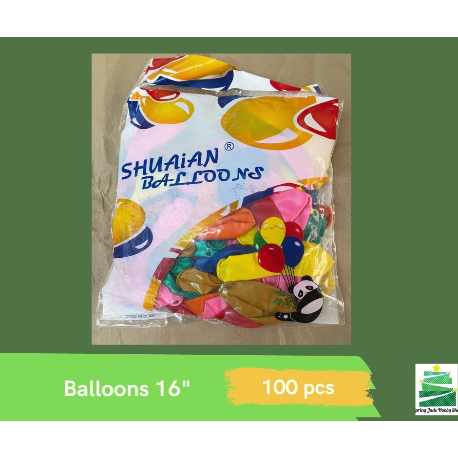 Spring Jade: 16" Birthday Balloons | Pastel Balloons| Metallic Balloons ...