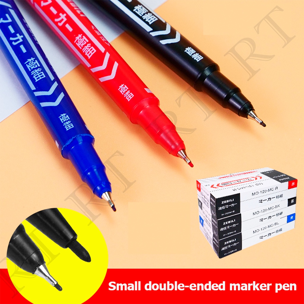 Water-based marker pen, ultra-fine double-headed drawing hook line ...