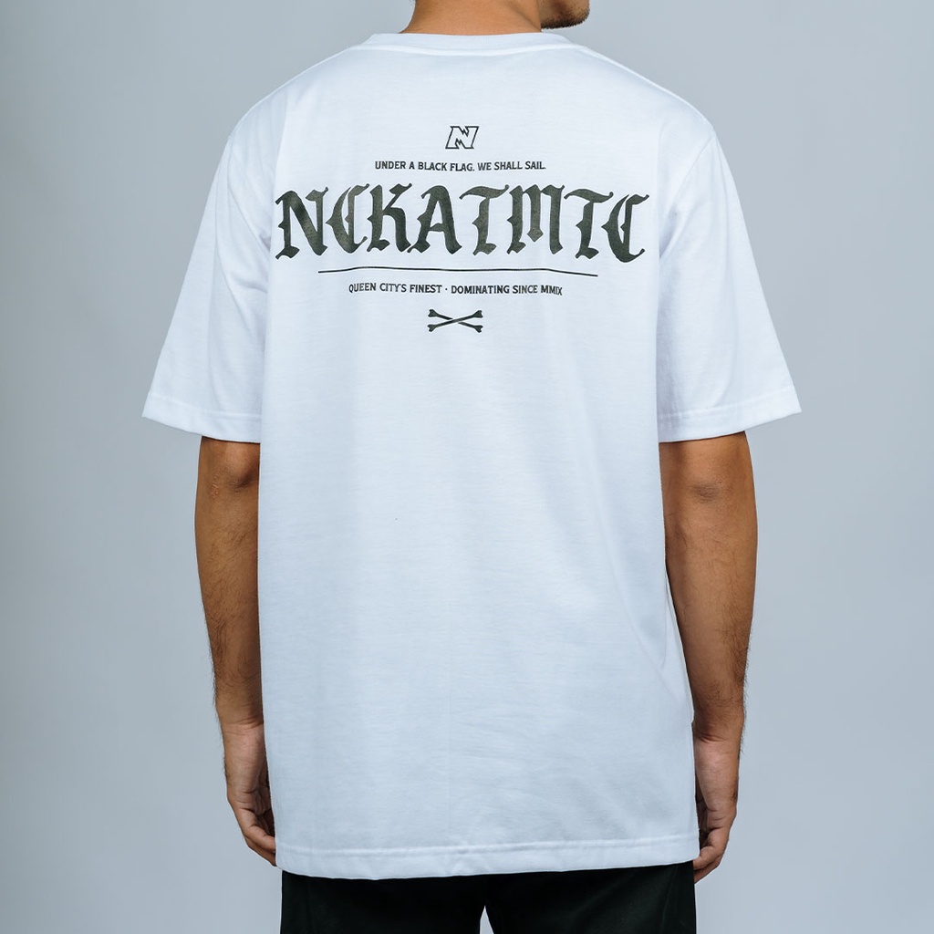 Nick Automatic "Bandits" White T-Shirt | Shopee Philippines