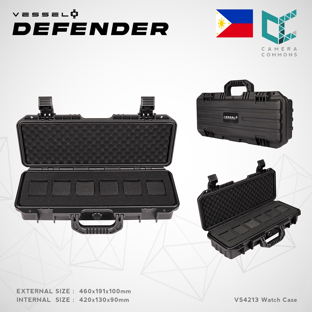 VESSEL New Watch Case Organizer Storage Hard Cases with Foam for ...