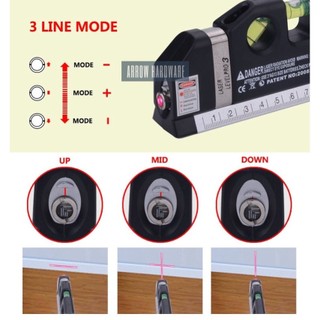 Multifunctional Laser Leveler with Tape Ruler | Shopee Philippines