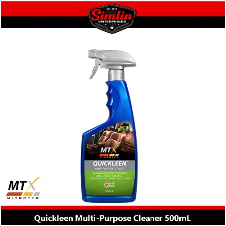 MTX Quickleen 500mL Microtex Car Care Multi-Purpose Cleaner with Anti ...
