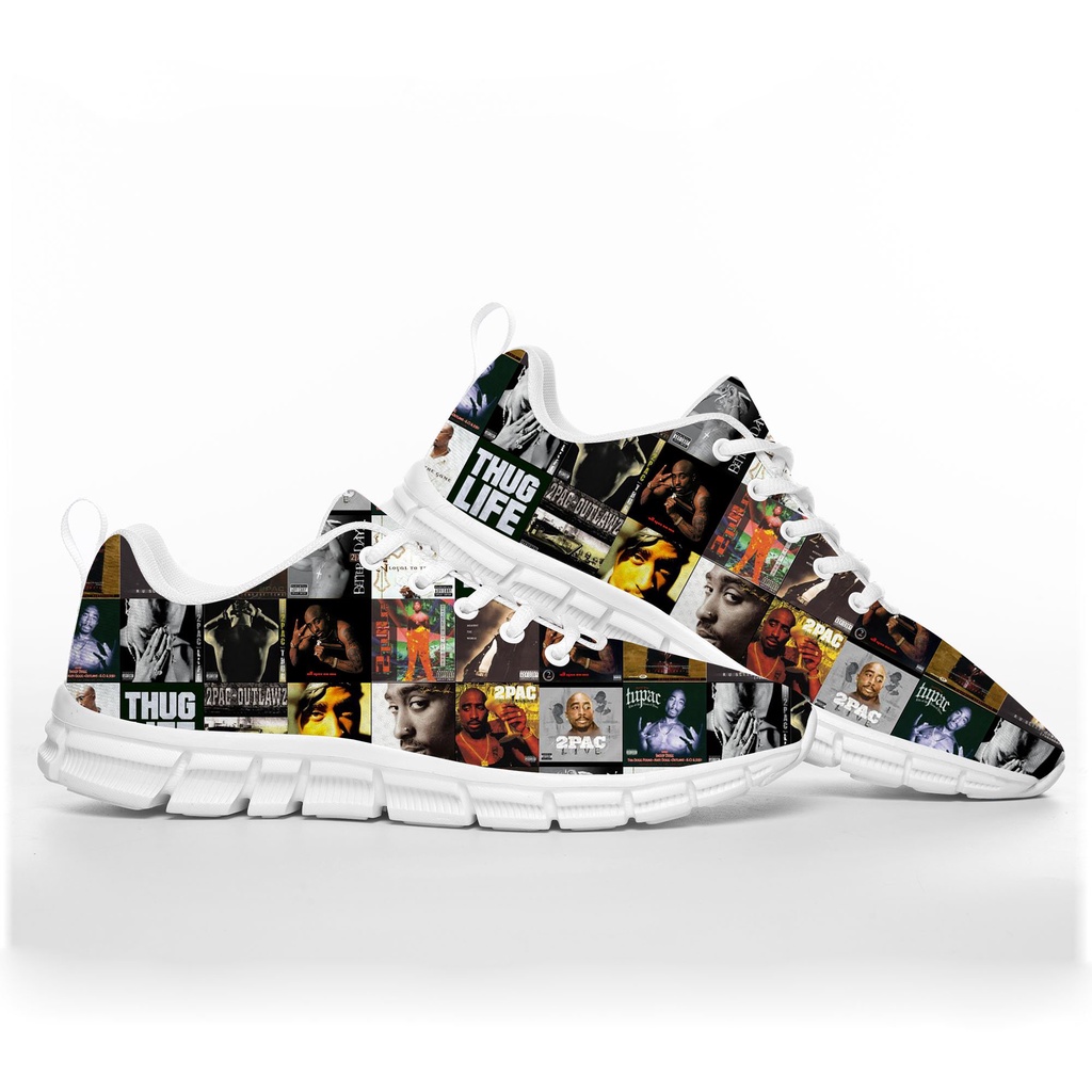 Rap 2Pac Tupac All Eyez on Me Sports Shoes Mens Womens Teenager Kids ...