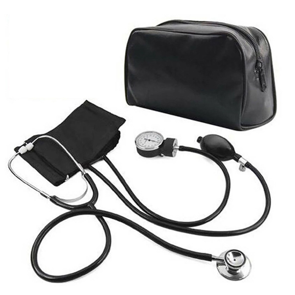 Aneroid Sphygmomanometer Blood Pressure Measure Device Kit Cuff ...