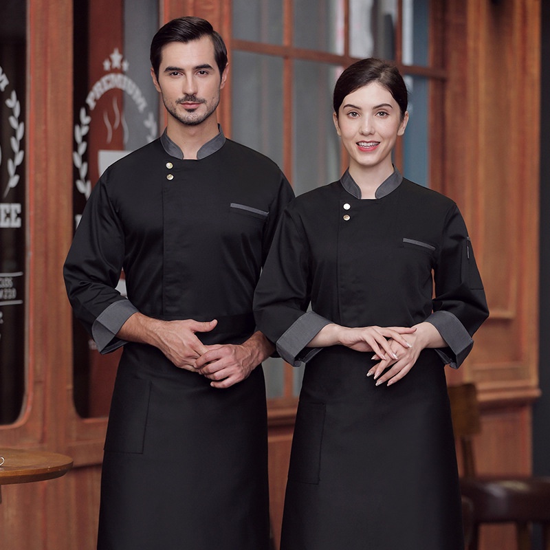 Chef Uniform for Men Chefs Uniform Women Catering Uniform Waiter ...