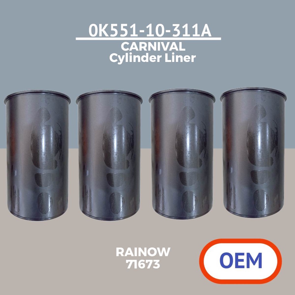 Cylinder Liner for KIA Carnival [OEM] Part #;0K551-10-311A;0K55110311A ...