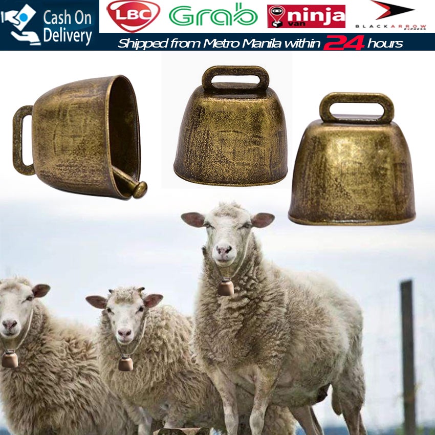Copper Farm Grazing Bell for Cow Sheep Cattle Livestock Horse Animal ...