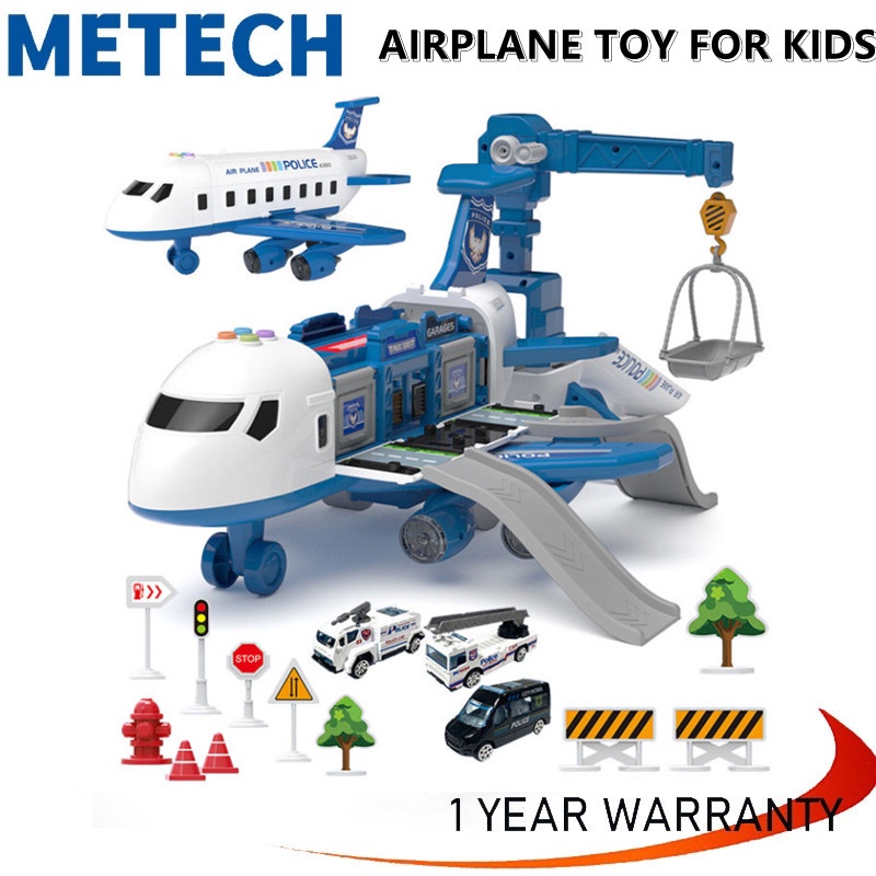 METECH Tranform Aircraft Police Engineer Construction Fire Series ...