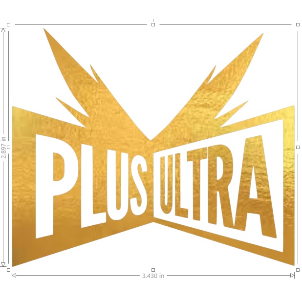 Plus Ultra Decals Car Sticker WITH FREEBIES!!! | Shopee Philippines