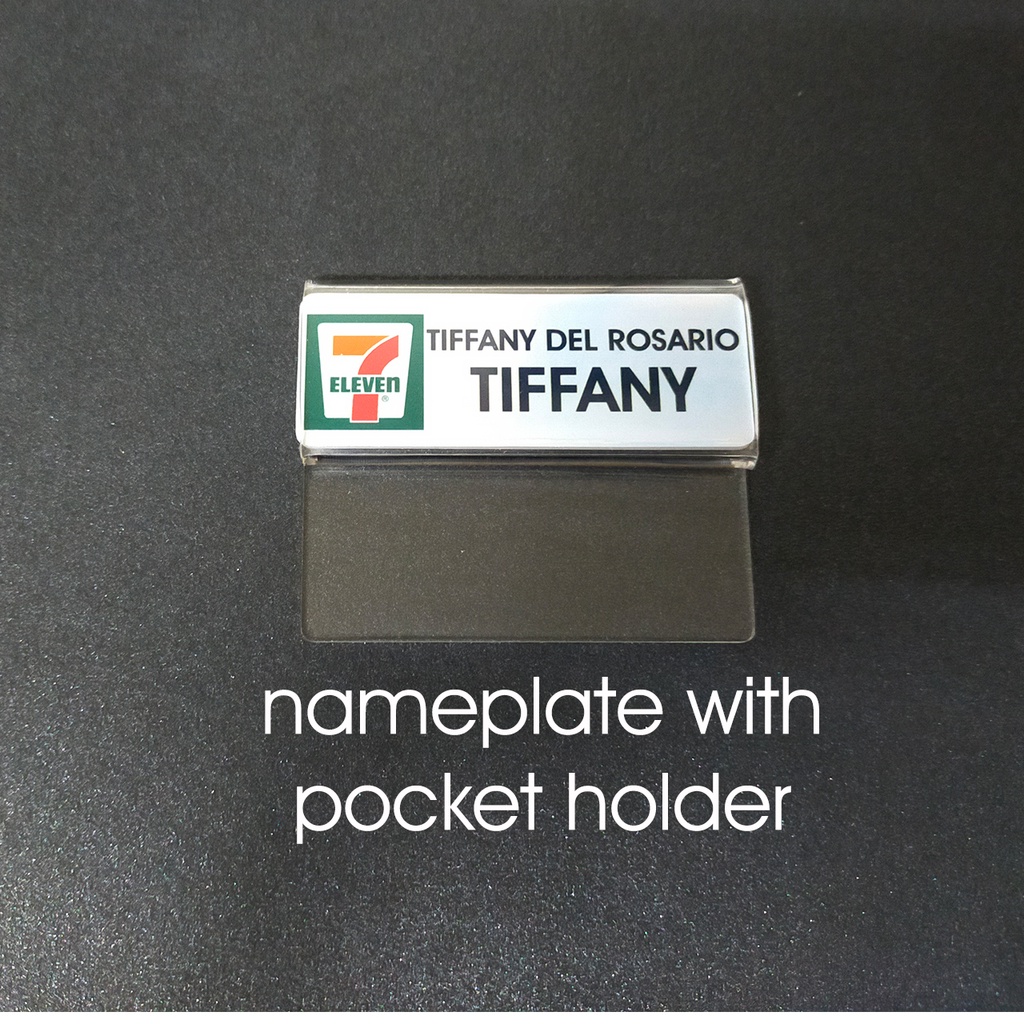 Personalized Nameplate with Pocket Holder | Shopee Philippines