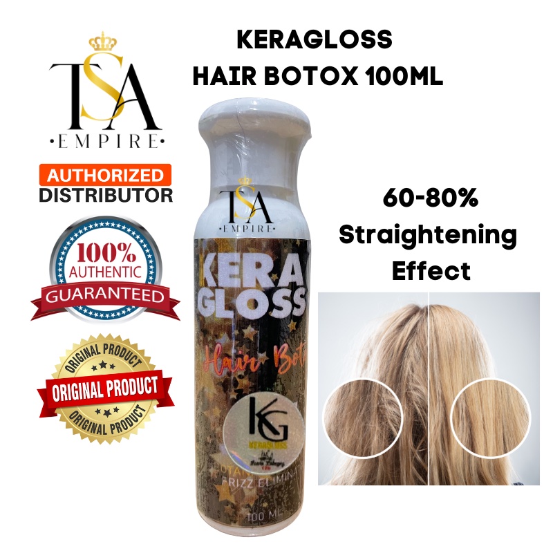 Keragloss Hair Treatment 100ml (Botox) | Shopee Philippines