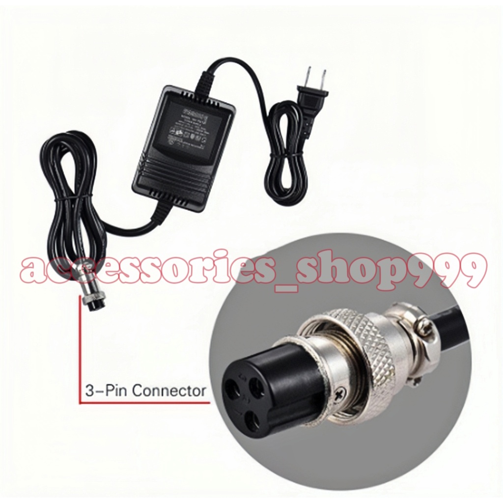 Yamaha Mixer Power Supply 3 Pin Input 110 220 Volts Power Conversion Adapter Tested Before Ship
