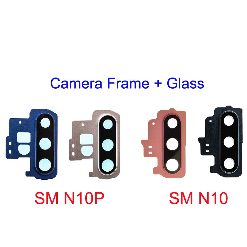 Back Camera Frame And Glass Lens For Samsung Note 10 Note 10 Plus ...