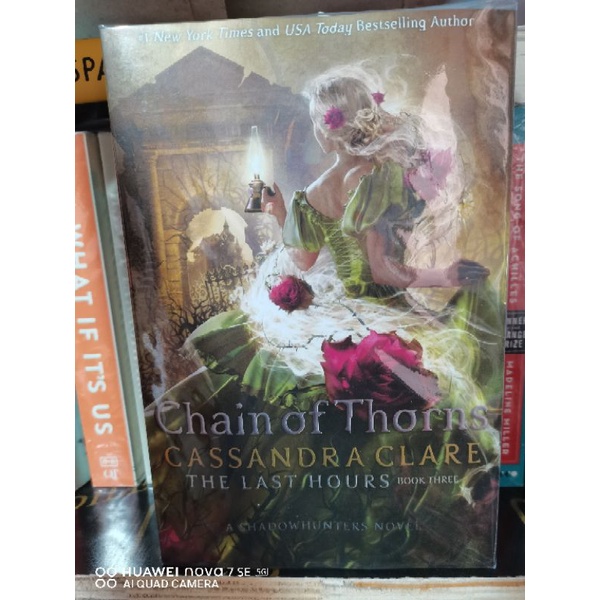 Chain Of Thorns The Last Hours Book Three By Cassandra Clare Shopee