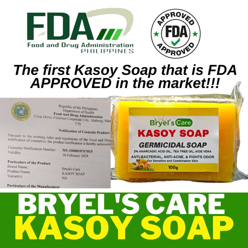 Bryel’s Care Natures Care Kasoy Herbal soap For Healthy Skin and ...