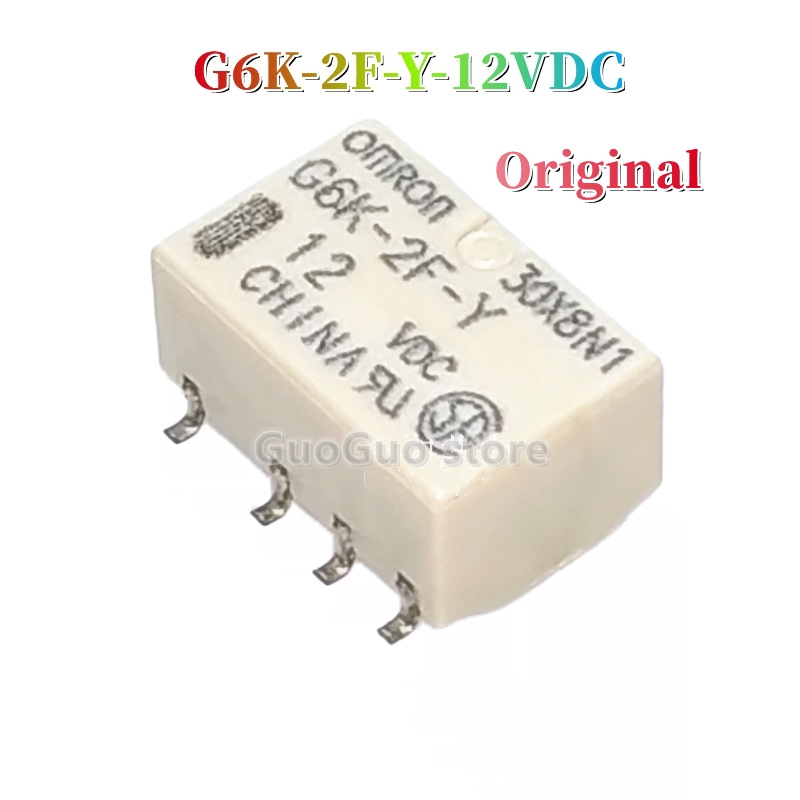 2pcs Original G6K-2F-Y Relay G6K-2F-Y-12VDC SMD 1A 8Pin New Original ...