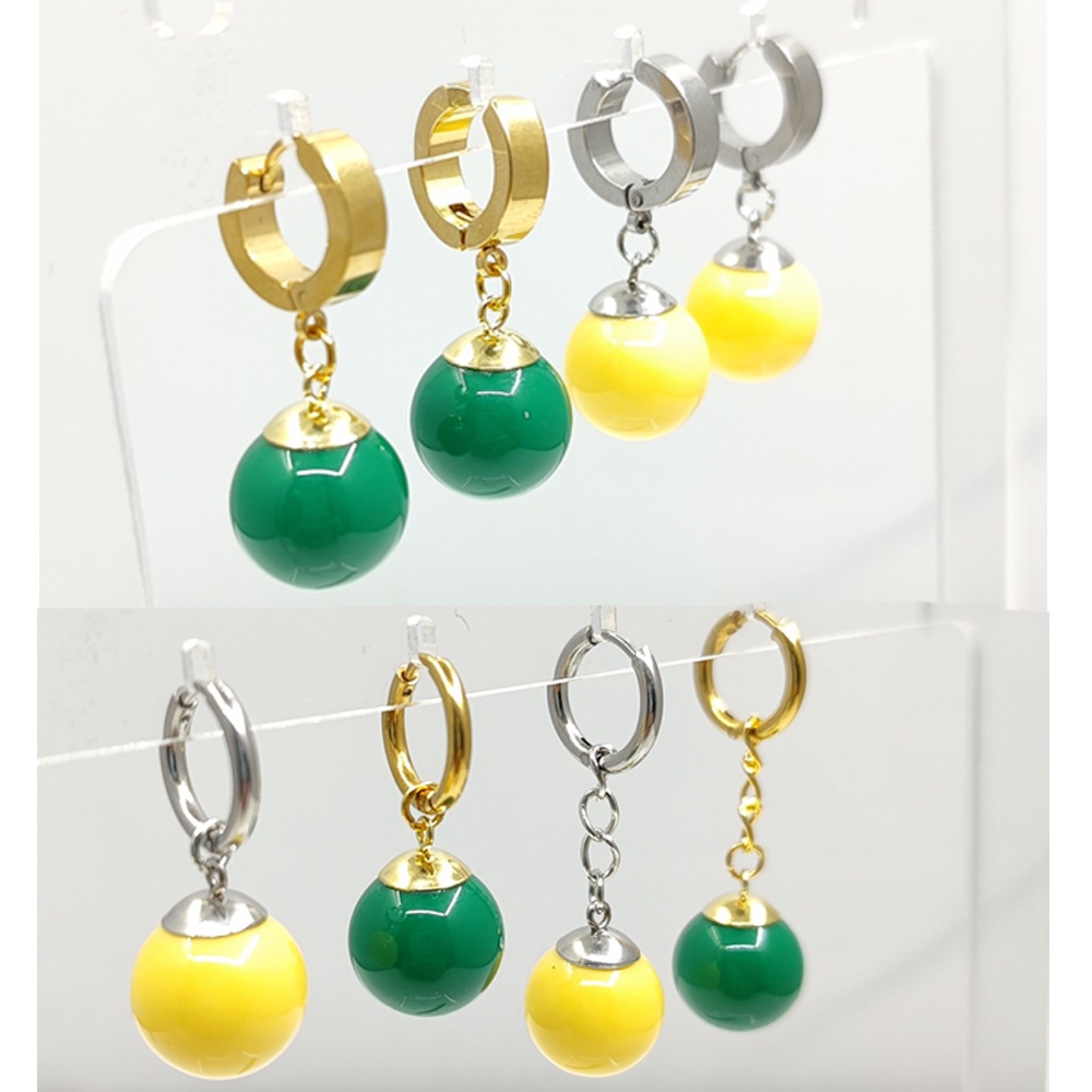 Dragon Ball Z Cosplay Potara Earrings Plastic Beads earring for ...