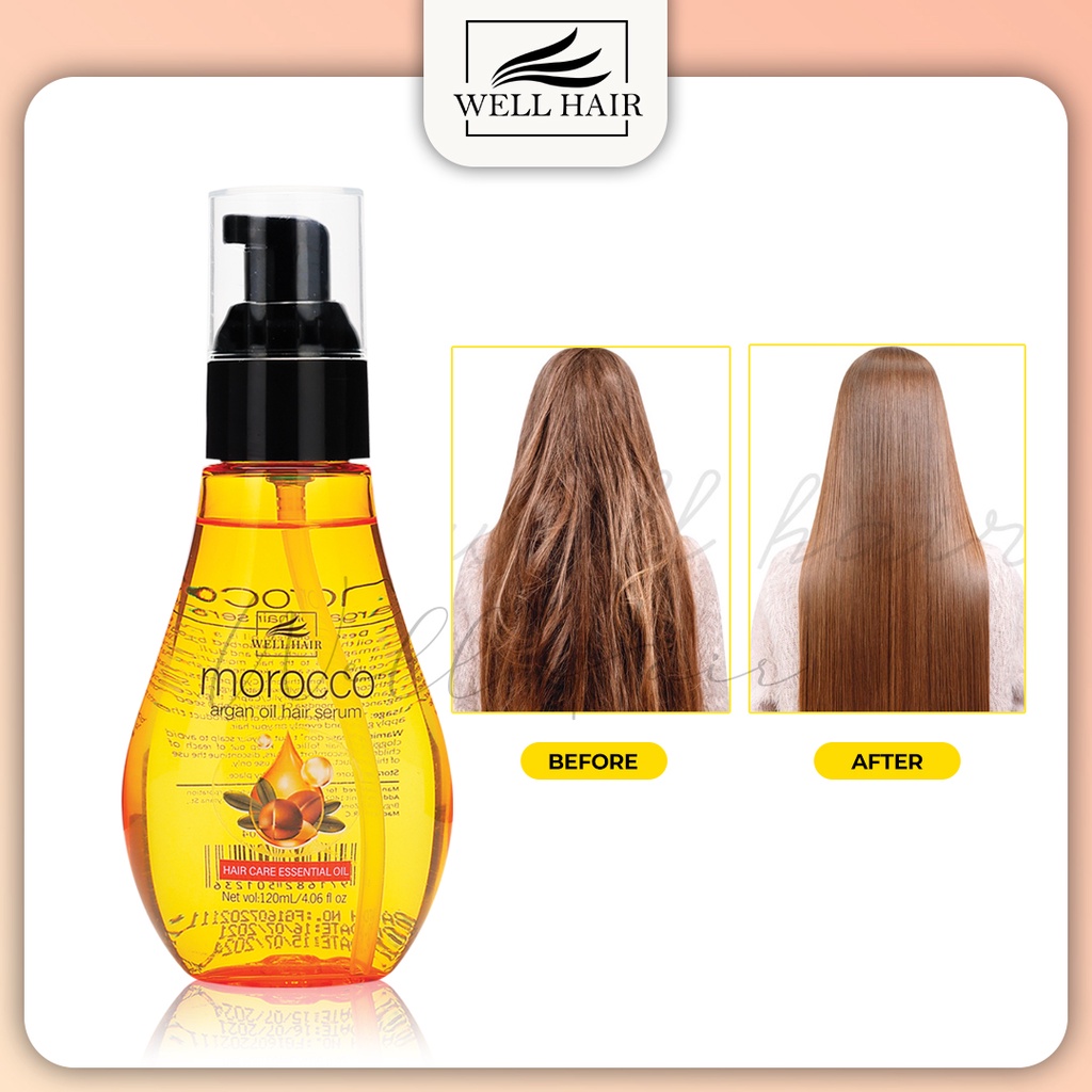 Well Hair Hair Serum Morocco Argan Oil Essence Repair Moisturizing ...