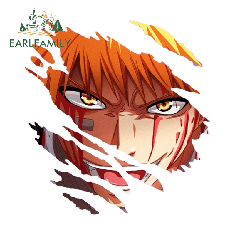 EARLFAMILY 13cm Code Geass Naruto Tear Anime Car Sticker Scratch-Proof ...
