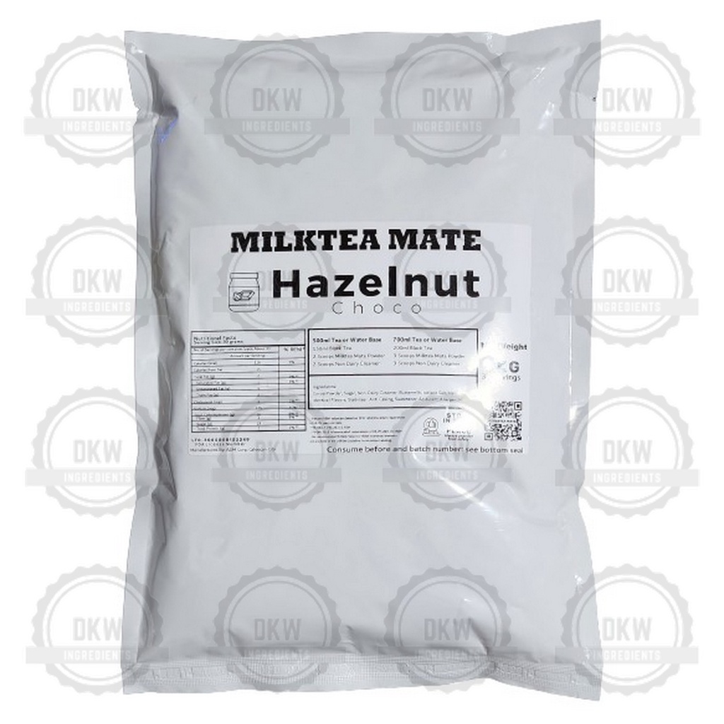 MLKT Milktea Mate Powder 1kg (Cheesecake, Hazelnut, Dark Choco, Frappe ...