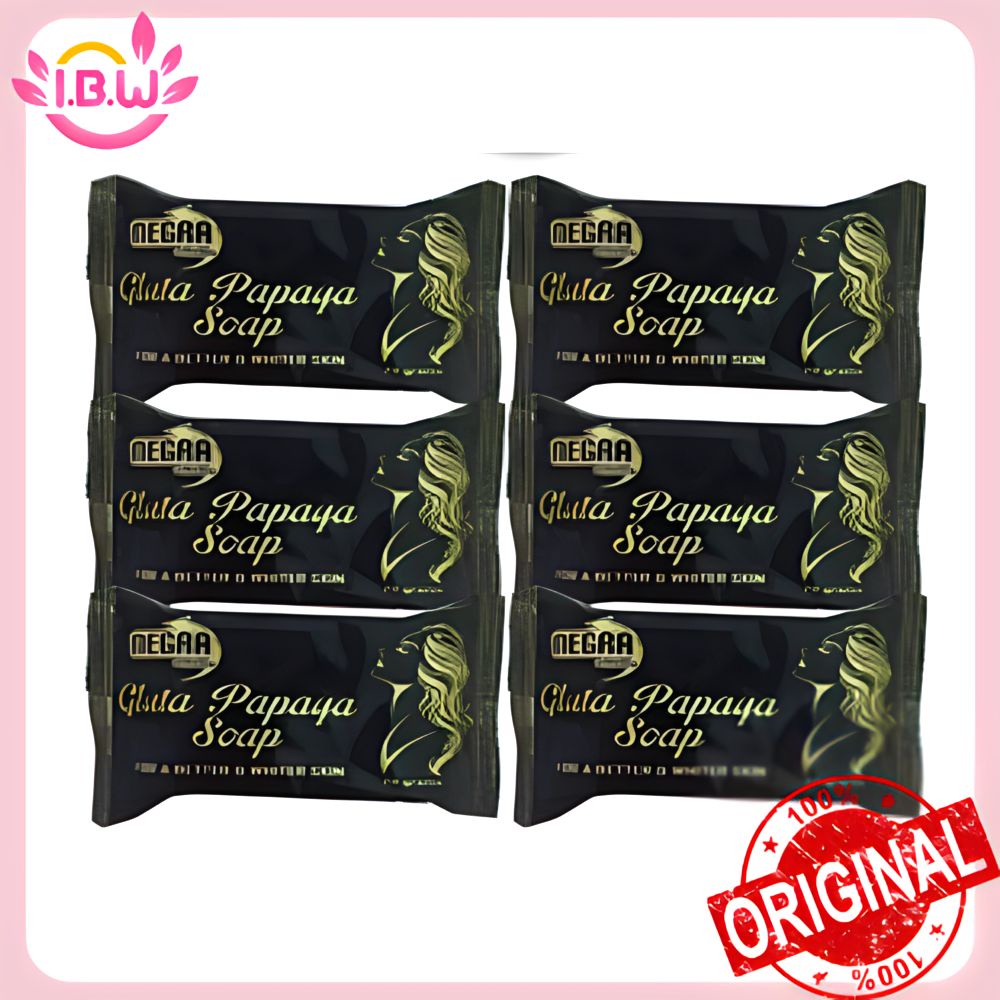 Negra Gluta Papaya Soap 6pcs per pack | Shopee Philippines