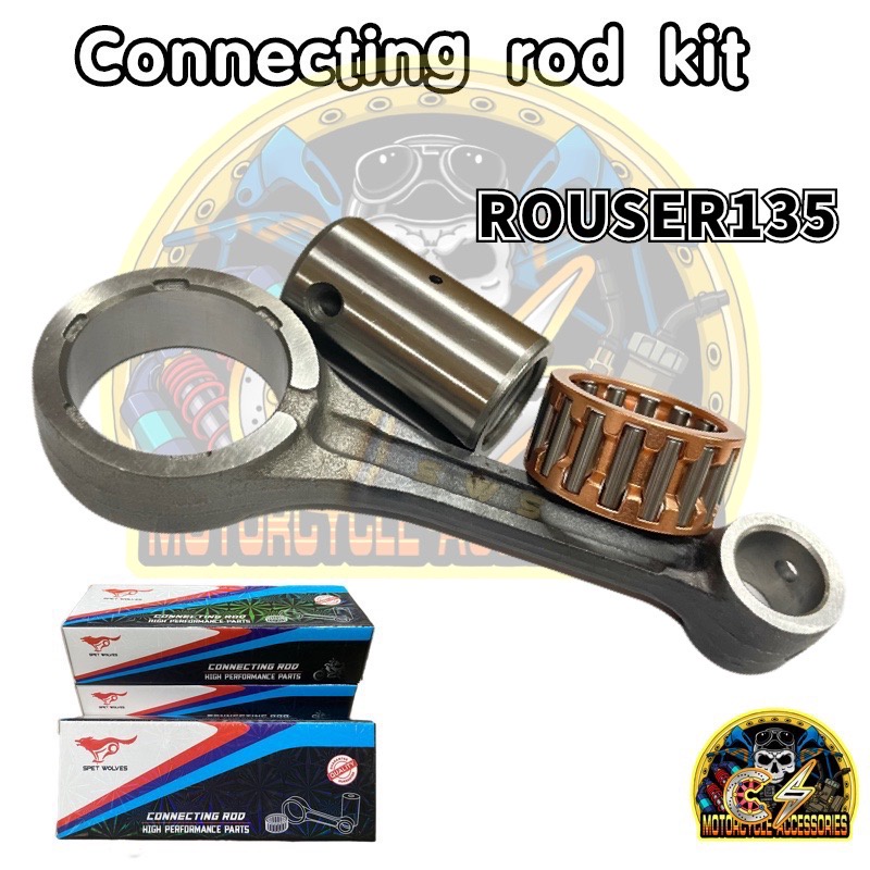 CS MOTORCYCLE CONNECTING ROD KIT xrm/lifan110/hd3/beat/rs100/rouser 135 ...