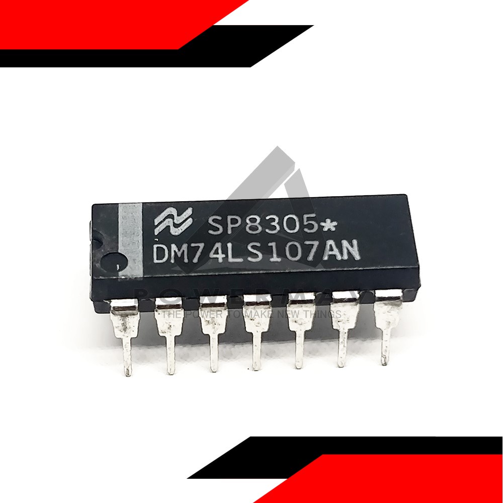 original 74ls107 dip ic dip14 sn74ls107n sn74ls107 74107 JK Flip Flop ...